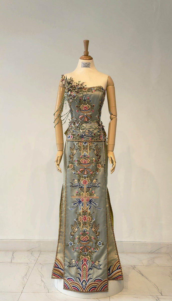 Luna Cheongsam Dress – Yenny Lee Bridal Couture